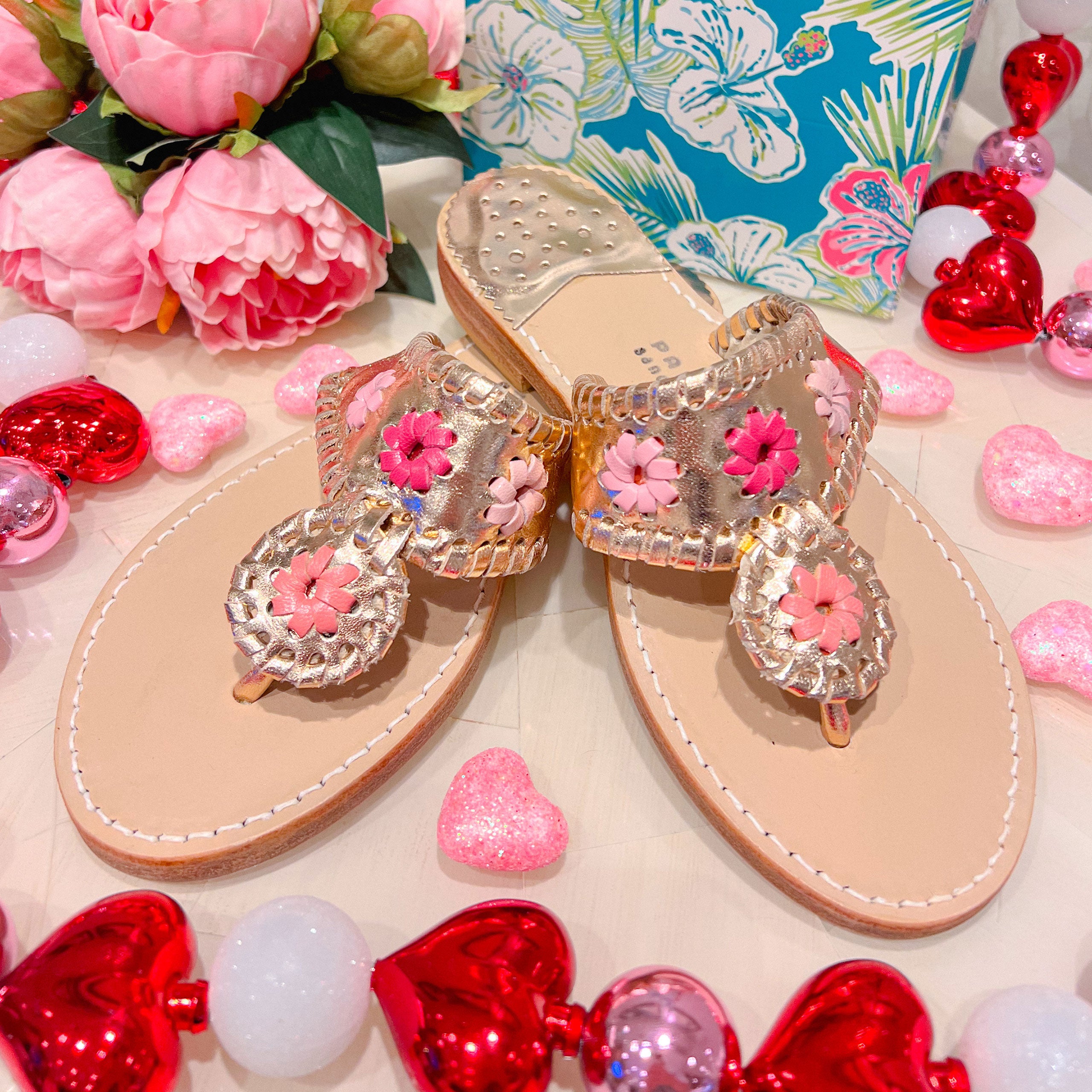 PB Pretty in Pink Multi – Palm Beach Sandals Store