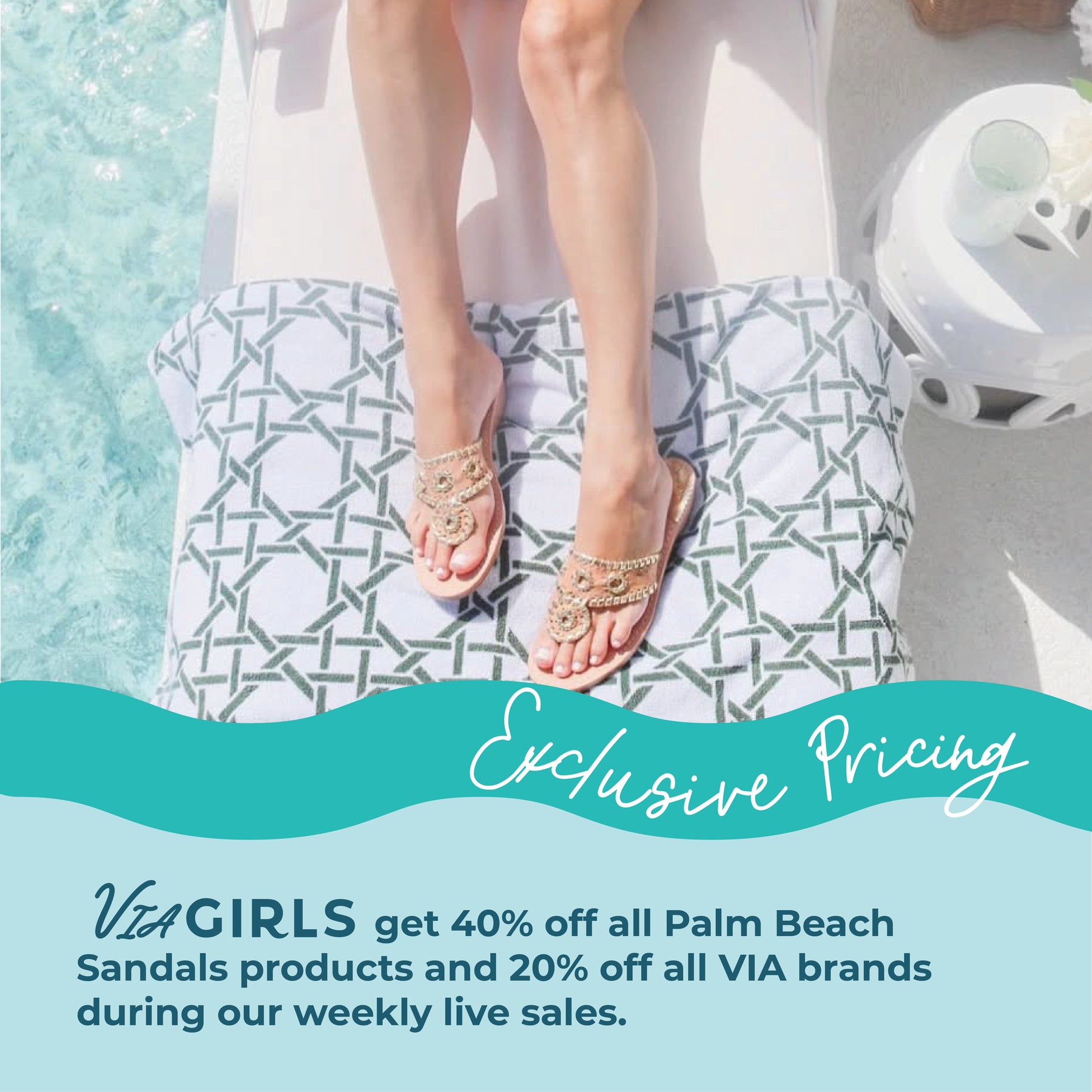VIA GIRL Membership – Palm Beach Sandals Store
